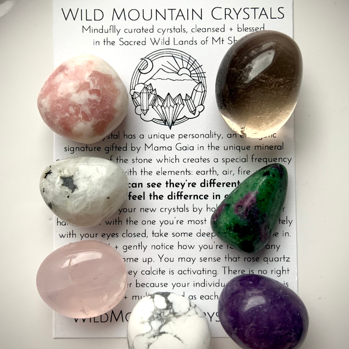 Crystals for Grief Gift Set – 7 Healing Stones for Comfort & Support ...