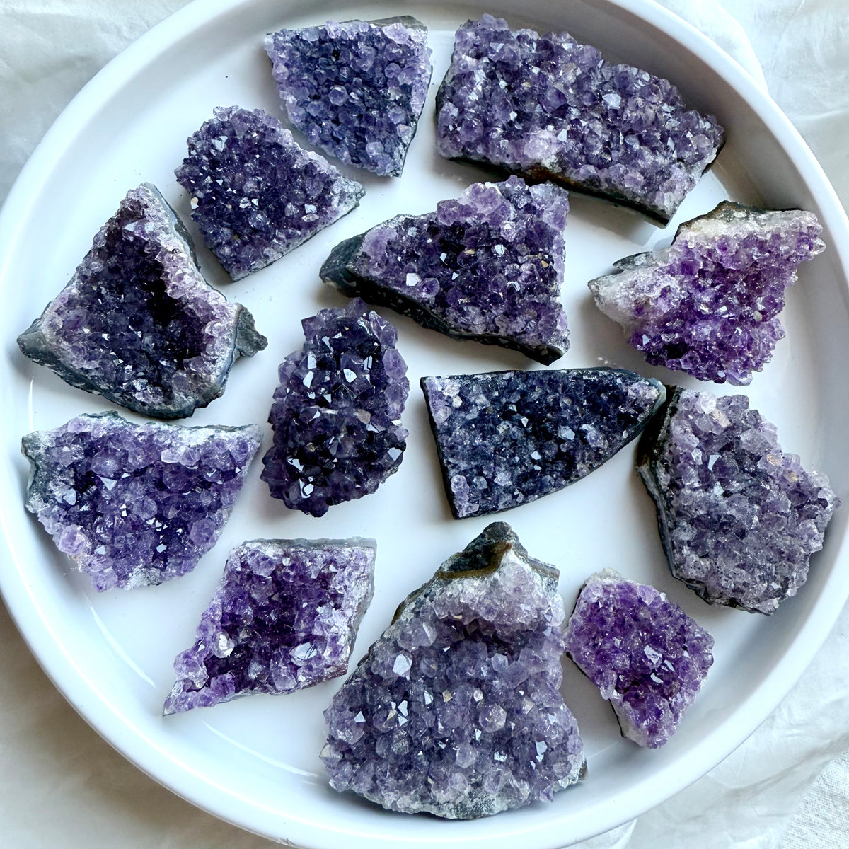 Amethyst Geode Clusters – Third Eye & Crown Chakra Healing Crystals ...